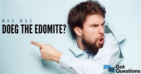 Who Was Doeg The Edomite