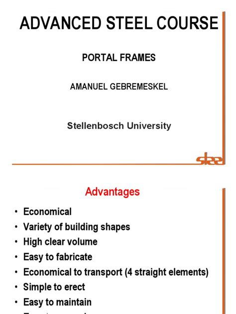Portal Frame Analysis And Design Evaluating The Structural Performance Of A Steel Portal Frame