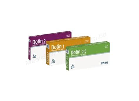 Dotinurad Dotin 0 5 Mg 1mg 2mg Rx Medicine For World