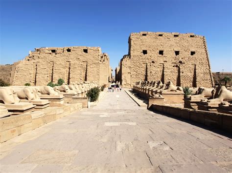 Karnak Temple In Luxor Temple Of Karnak