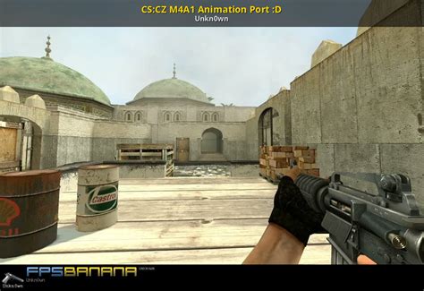 Cs Cz M4a1 Animation Port D Work In Progress For Gamebanana Gb Works