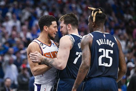 MUST SEE: Luka Doncic And Devin Booker Meet Face-To-Face In Mavericks-Suns Game - Fastbreak on ...