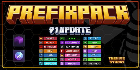 Prefix Pack V1 Config On Polymart Minecraft Resource Packs
