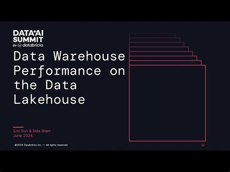 Free Video Data Warehouse Performance On The Data Lakehouse From