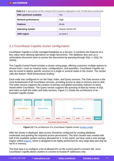 nosql dbaas performance couchbase capella vs mongodb atlas vs amazon