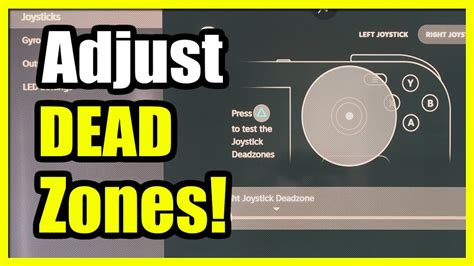 How To Adjust The Deadzone And Stick Drift On Controller For Steam Pc