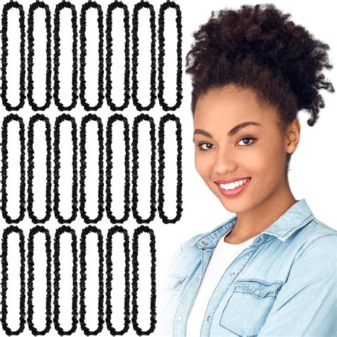 6 Extra Large And Extra Thick Hair Ties For Dreadlocks And