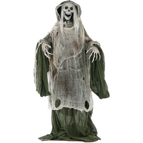 60 Standing Moaning Halloween Skeleton Animatronics Liaoning Aroma