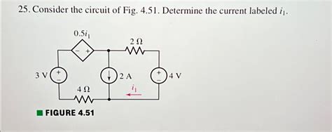 solved consider the circuit of fig 4 51 ﻿determine the