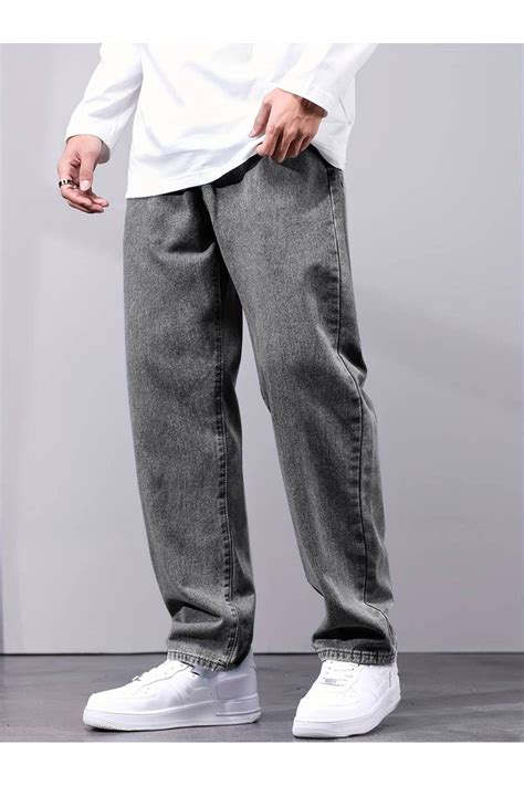 Cuqq Denim Erkek Gri Jeans Kot Baggy Pantolon Fiyatı Yorumları Trendyol