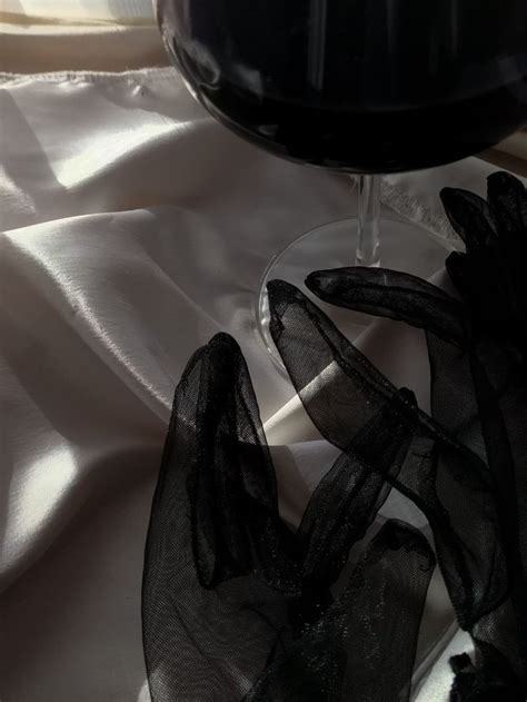 Aesthetic Glass Of Wine