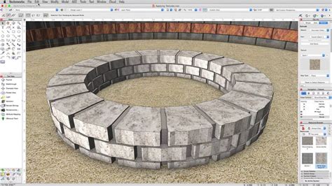 Rendering In Vectorworks Applying Textures Youtube