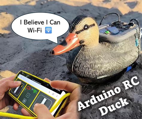 How To Build An Rc Duck With Arduino And Wi Fi 6 Steps With How To Build An Rc Duck With Arduino And Wi Fi 6 Steps With