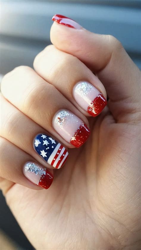 Sparkling Stars And Stripes 15 Fourth Of July Nail Designs To Wow Your