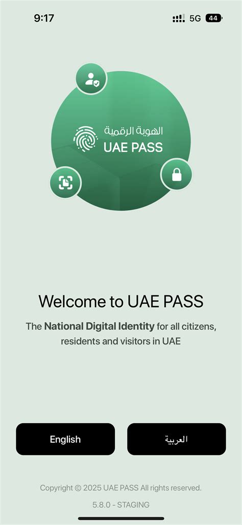 Create Staging Uae Pass Account Uae Pass