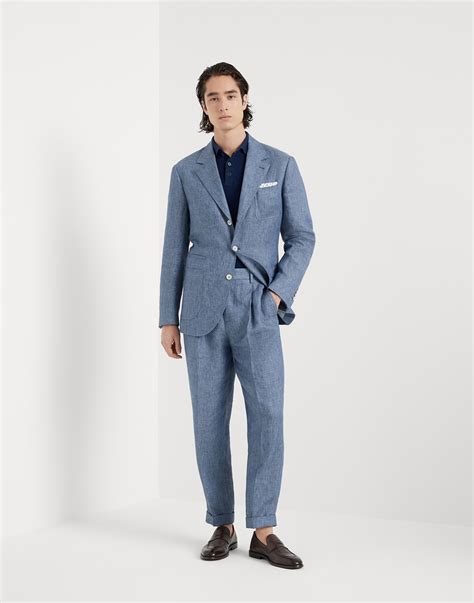 Mens Elegant Suits Brunello Cucinelli