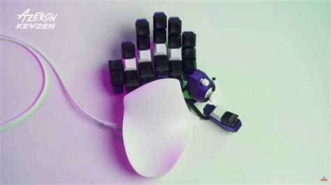 Hand Shaped Keyboard Merges Love With Gaming Precision Total Apex Gaming