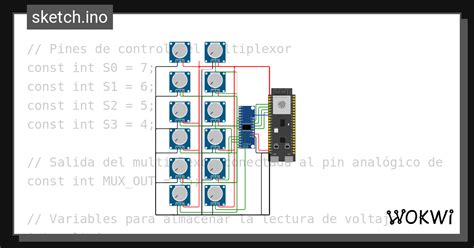 Mux Wokwi Esp32 Stm32 Arduino Simulator