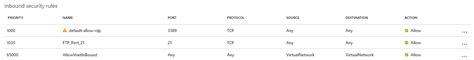 i can t add new security inbound rules in microsoft azure stack overflow