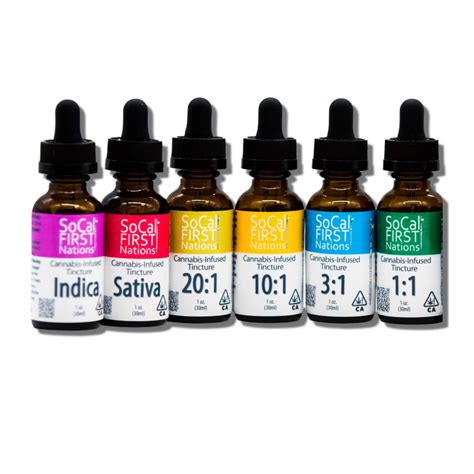 Tinctures Socal First Nations