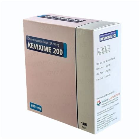 200 Mg Cefixime Dispersible Tablet At Rs 165 Box Cefixime Tablet In