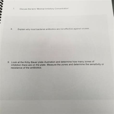 Solved Date Lab Report 20 Antimicrobial Sensitivity