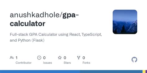 github anushkadhole gpa calculator full stack gpa calculator using