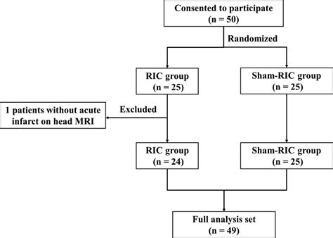 Trial Profile Ric Remote Ischemic Conditioning Mri Magnetic Download Scientific Diagram