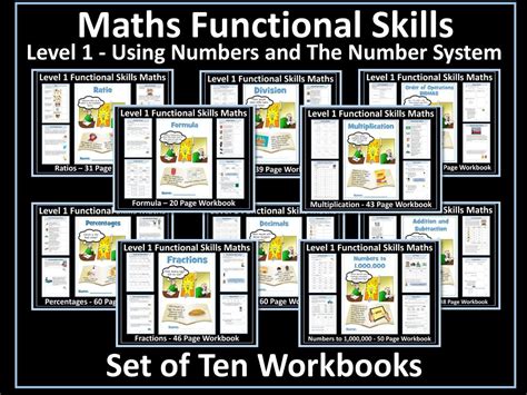 Level 1 Maths Functional Skills Using Numbers And The Number System