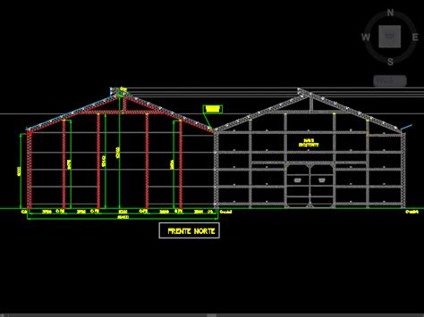 Naves Industriales Ingenieria Cad