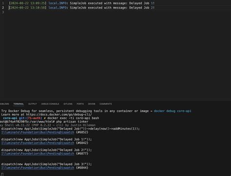 Laravel Dispatch Job Only Triggered When Other Dispatch Is Called