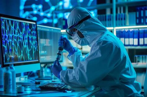 Envision Cyber Forensics Investigators Conducting Generative Ai Premium Ai Generated Image