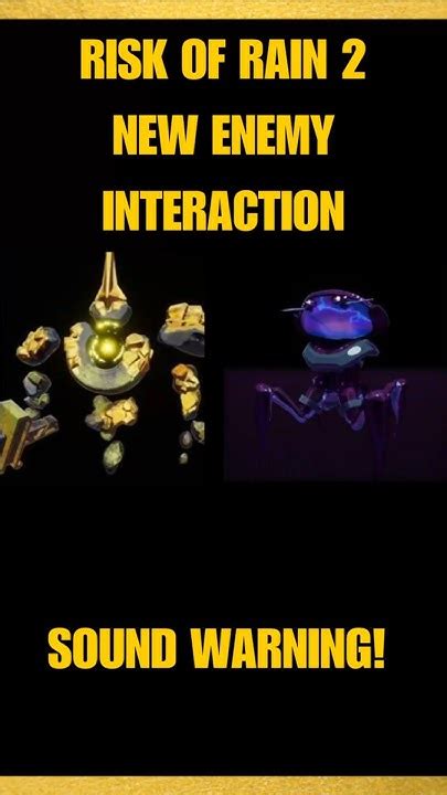 Risk Of Rain 2 New Enemy New Interaction Halcyonite Vs Reaver Riskofrain2 Ror2 Gaming Youtube