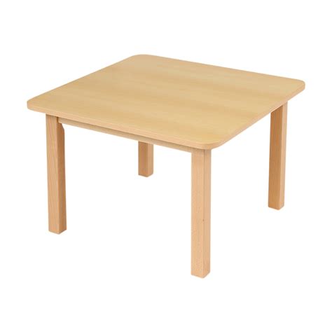 Essentials Beech Square Table Tables Tts