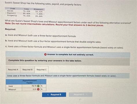 solved susie s sweet shop has the following sales payroll