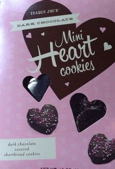 Trader Joes Dark Chocolate Mini Heart Cookies Reviews Trader Joes