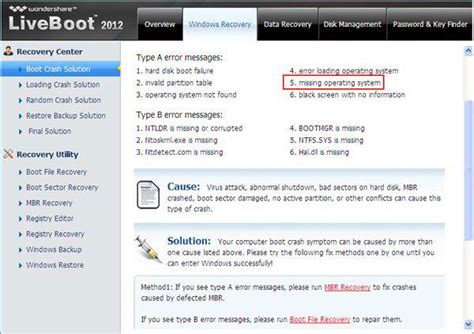 Ways To Fix Missing Operating System Issue