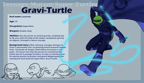 Tmst Gravi Turtle Reference Sheet By Juliefofisss On Deviantart