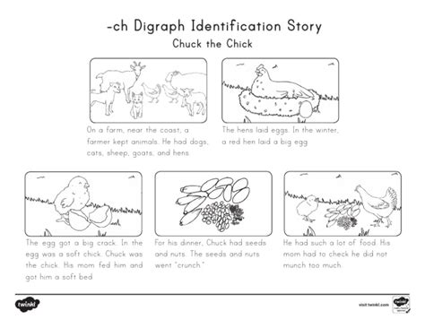 Ch Digraphs Identification Story Pack Pdf
