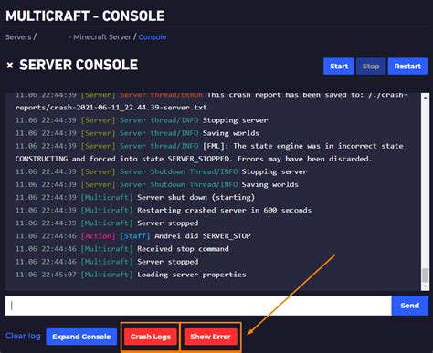 How To Use The Crash Log Scanner GGServers Knowledgebase