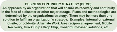 Implementing A Bcm Program Part 4 Paradigmsi