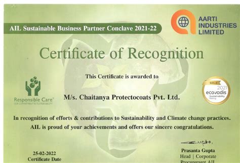 Awards And Certifications Cppl Coats