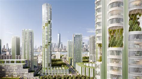 Som Unveils Carbon Capturing High Rise Concept Urban Sequoia At Cop26