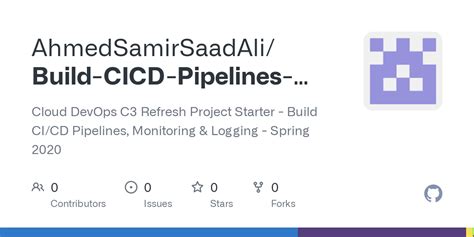 Github Ahmedsamirsaadalibuild Cicd Pipelines Circileci Cloud Devops