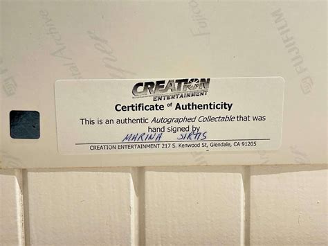 Other Movie Memorabilia Authentic Star Trek Actor Signature Autograph