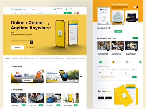 Bank Landing Page By Jabel On Dribbble
