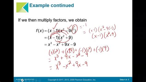 Theorems About Zeros Of Polynomial Functions Youtube