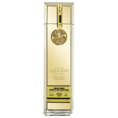 Gold Bar Premium Blended American Whiskey 1l La Taverna Club