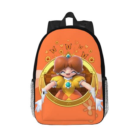 Princess Daisy Backpackdaypack Cute Cartoon Travel Backpack With