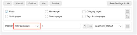 how to insert ads within your post content in wordpress